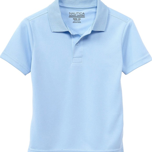 Nautica | Shirts & Tops | Nautica Boys Polo School Uniform Shirt Cotton ...